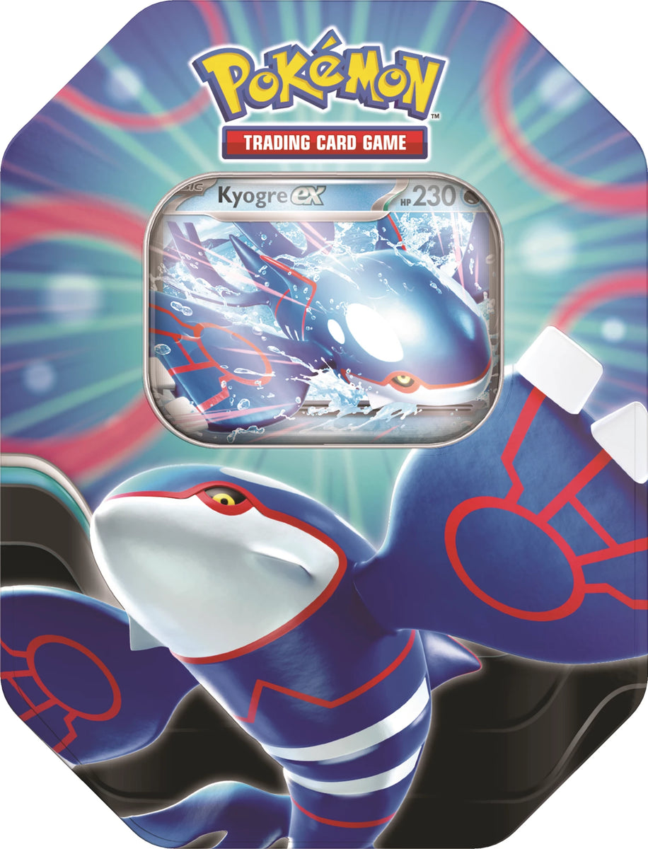 Preorder Pokemon Spring Ex Tin Kyogre (EN) – Pokecard Store