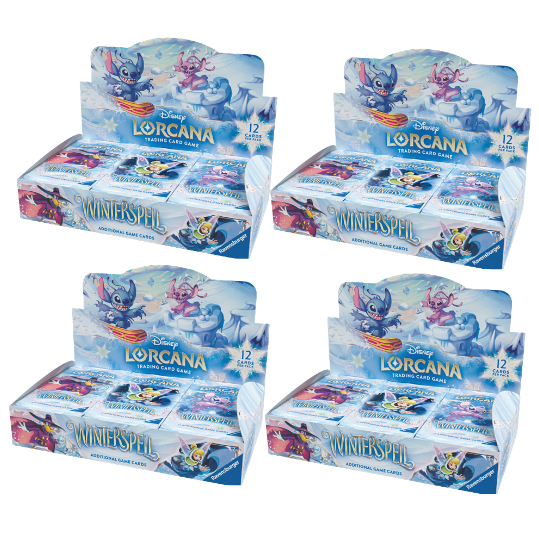 Preorder: Disney Lorcana TCG Winterspell (Set 11) Booster Box Case (EN ...